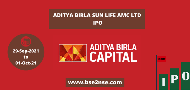 Aditya Birla Sun Life AMC Ltd IPO Details